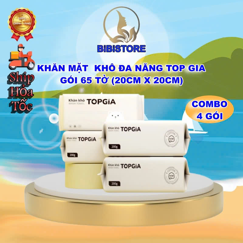 Khăn khô đa năng Top Gia cao cấp,siêu dai, siêu mềm mịn (Bibistore Vĩnh Lộc A) | Shopee Việt Nam