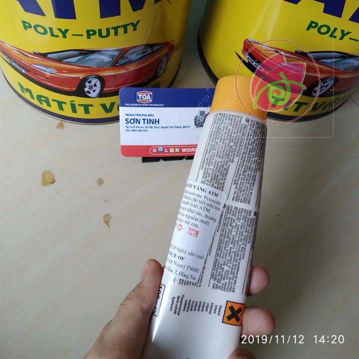 Tuýp Chất pha Matit ATM vàng (tuýp 25g hoặc 100g) | Shopee Việt Nam