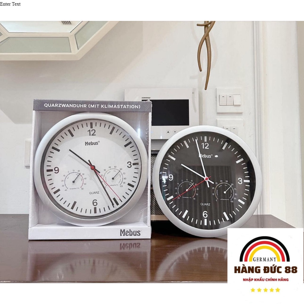 ĐỒNG HỒ TREO TƯỜNG MEBUS NỘI ĐỊA ĐỨC - HANGDUC88 | Shopee Việt Nam