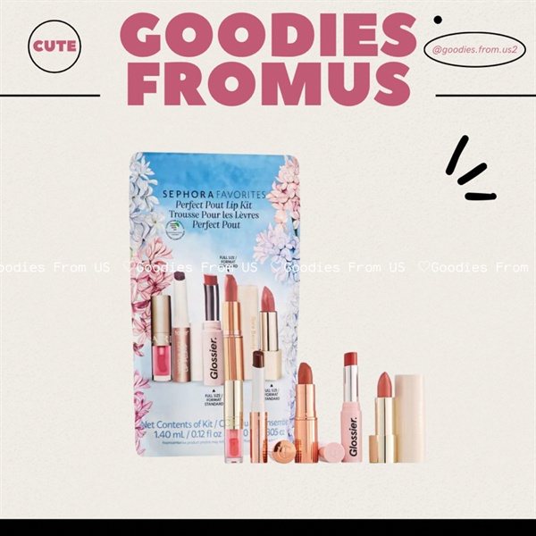 SEPHORA - Perfect Pout Lip Kit | Shopee Việt Nam