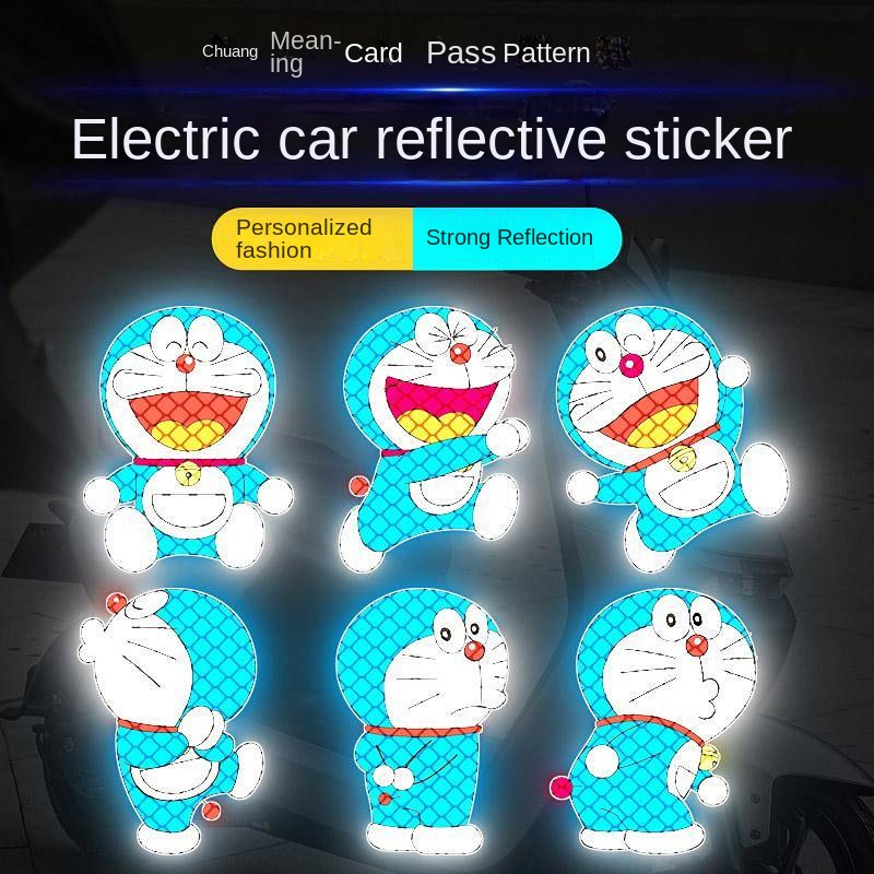 Automobile Sticker Bumper Stickers Paper Cartoon Cartoon Doraemon ...
