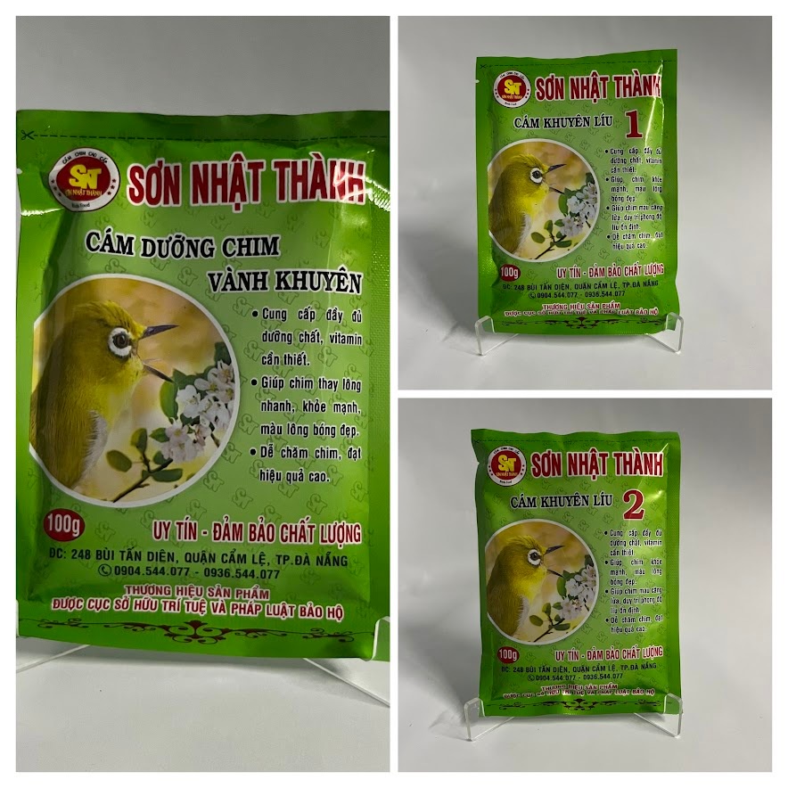 Cám Chim Khuyên - Cám Vành Khuyên Sơn Nhật Thành gói 100g Chính hãng ...