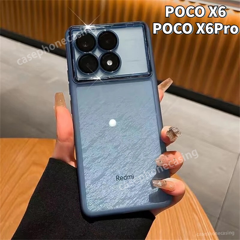 Ốp Điện Thoại Trong Suốt Mạ Điện Cho Xiaomi Poco X6 Pro PocoX6 X6Pro ...