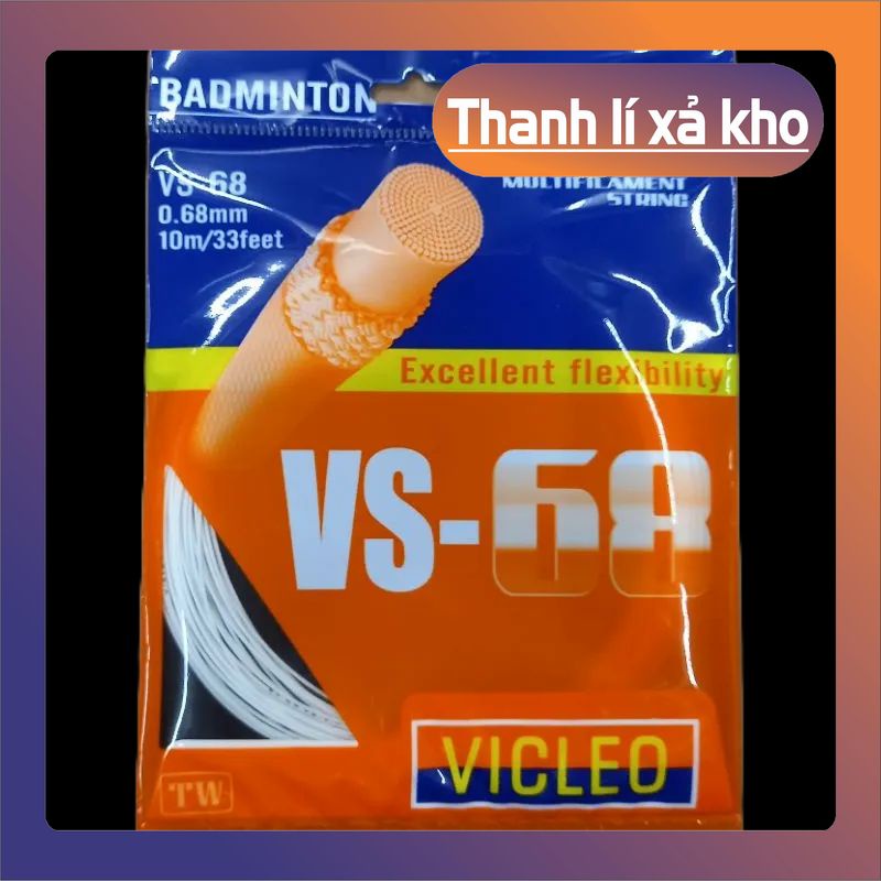 CƯỚC ĐAN VỢT CẦU LÔNG - VICLEO VS-68 _ Micron 68 _ VS68 TW _ Chính hãng ...