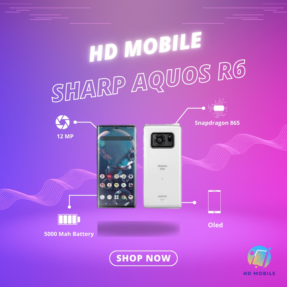 Điện Thoại Sharp AQUOS R6 Ram 12/128GB | Shopee Việt Nam
