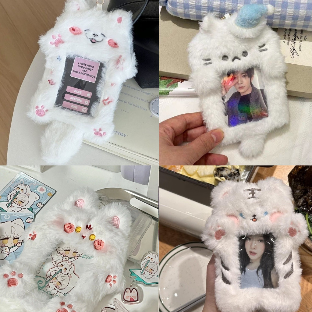 Dễ Thương Sang Trọng 3Inch / 2R Photocard Giá Đỡ Có Móc Khóa Kpop Thần Tượng Lomo Thẻ Bảo Vệ ...