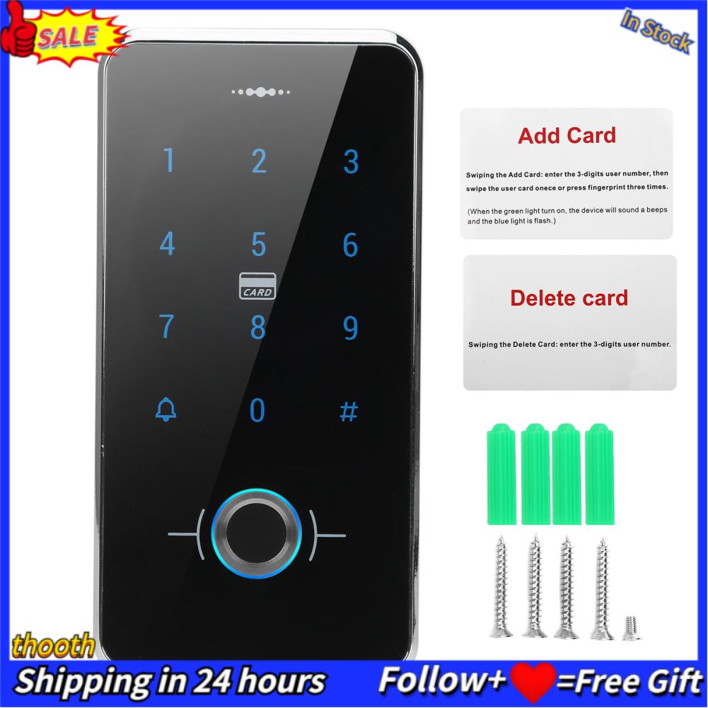 Thooth Waterproof Door Access Control Fingerprint IC Card Password ...