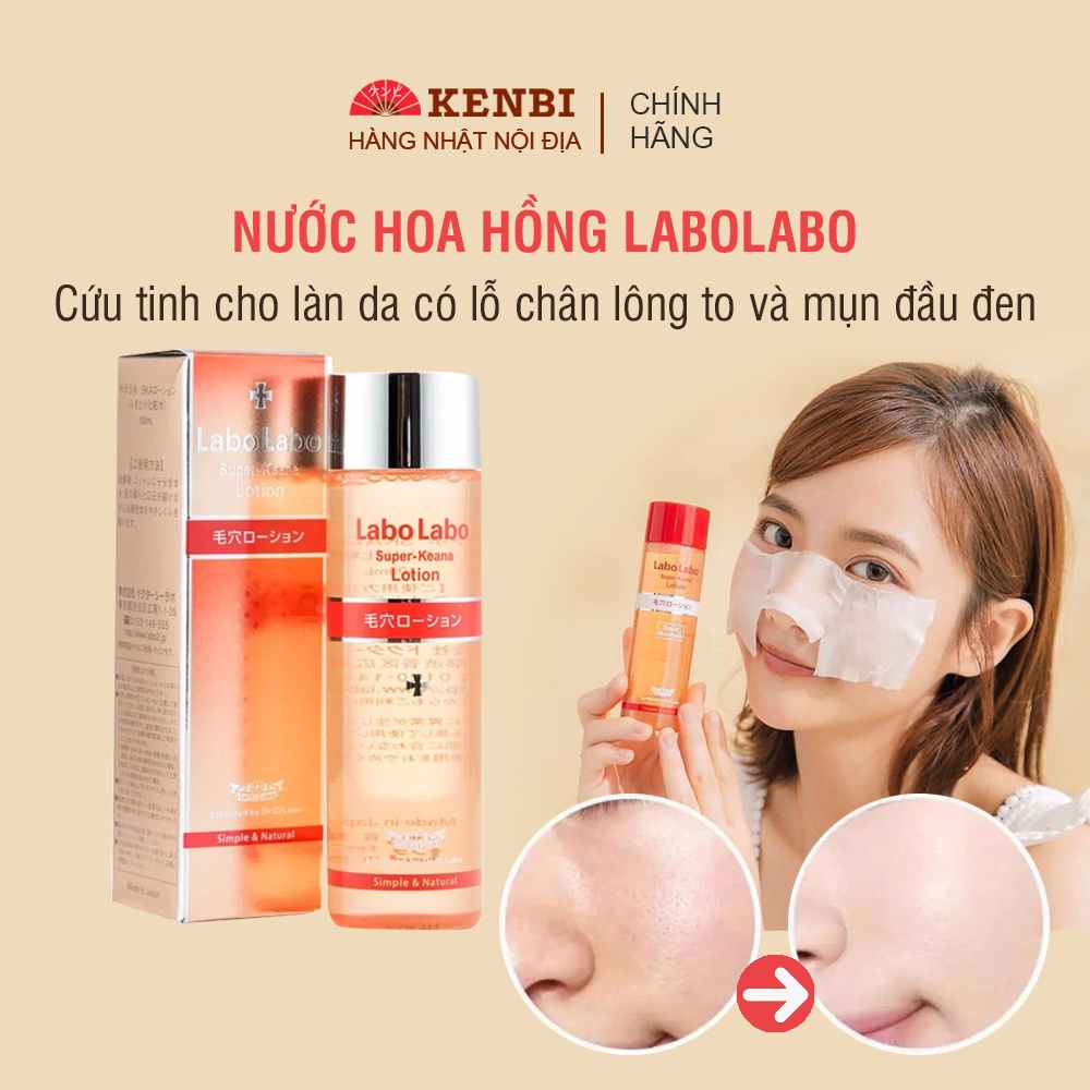 Nước hoa hồng Labo Labo Super Keana Lotion 100ml- Kenbi Shop Japan ...