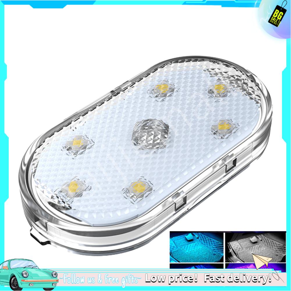 Haiji Car Interior Ceiling Light Touch Control USB Charging Mini ...