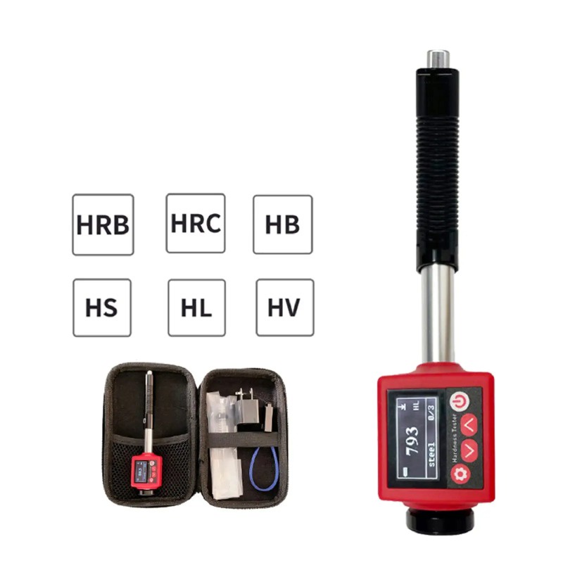 360° Máy đo độ cứng kim loại 6 trong 1 Máy đo độ cứng cho thép hợp kim ...