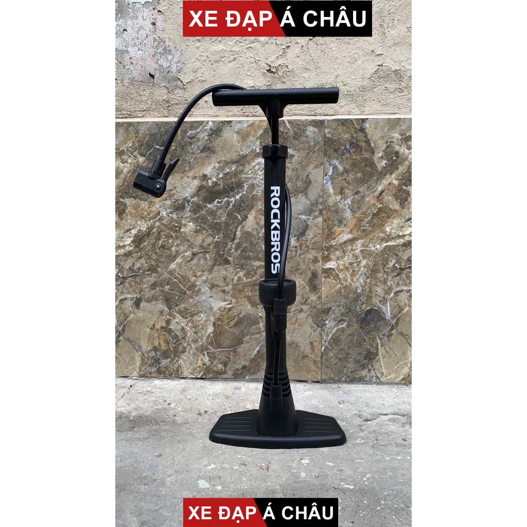Bơm xe đạp xe máy có đồng hồ Rockbros AIR9 | Shopee Việt Nam