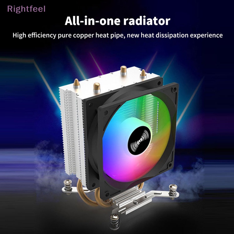 Quạt Tản Nhiệt 2 Ống Làm Mát 2100 RPM Cho Intel 115X / 1700 2011 Mới | Shopee Việt Nam