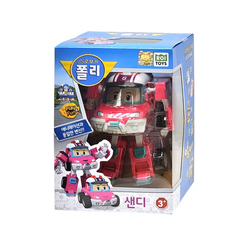 [RoiToys] Robocar Poli Transformation Car Sandy | Shopee Việt Nam