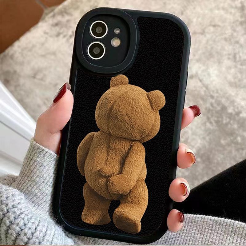 Dễ Thương Ốp Điện Thoại Hình Gấu teddy Cho iphone7 7plus 8 8plus xs xr ...