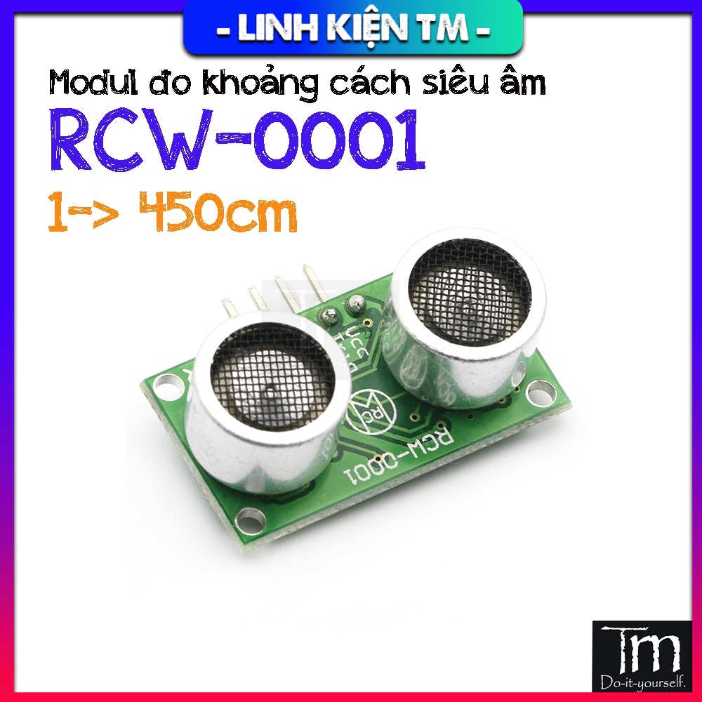 Modul Đo Khoảng Cách Siêu Âm RCW-0001 Vùng Mù Nhỏ 1CM | Shopee Việt Nam