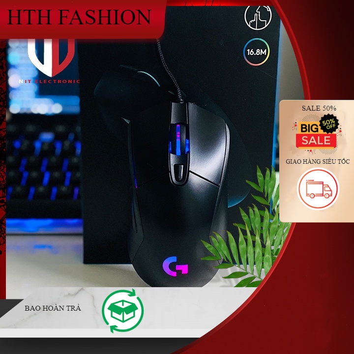 Chuột máy tính pc mouse logitech g407 gaming có dây đèn led chuyên game ...