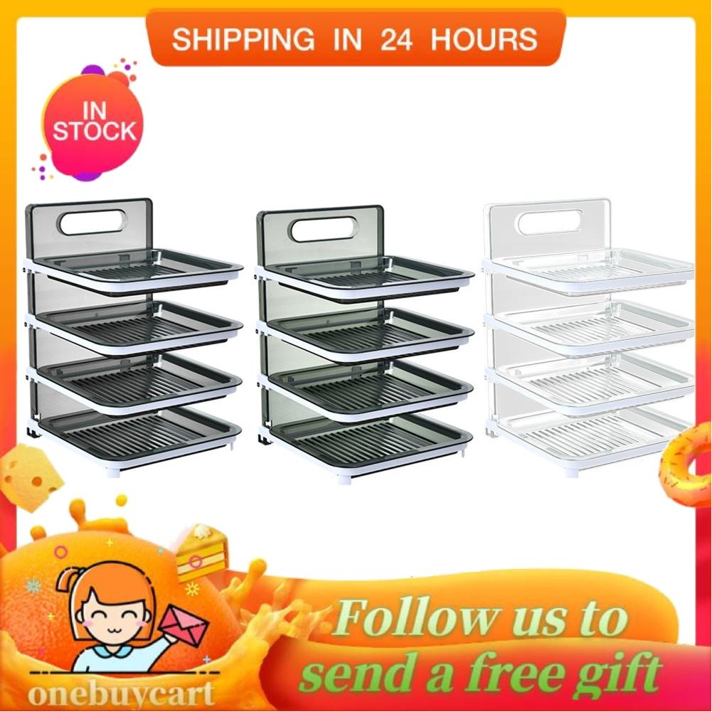 Onebuy Multilayer Sorting Tray Side Dish Stacking Storage Wall Mounted ...