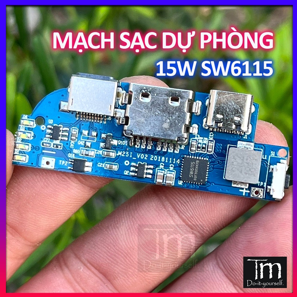 Mạch Sạc Dự Phòng Chip SW6115 15W 5V3A max | Shopee Việt Nam