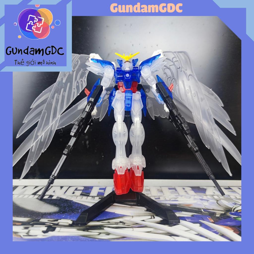 Mô hình lắp ráp HG 1/144 Wing Fighter Zero Clear 6601A (tặng kèm base ...