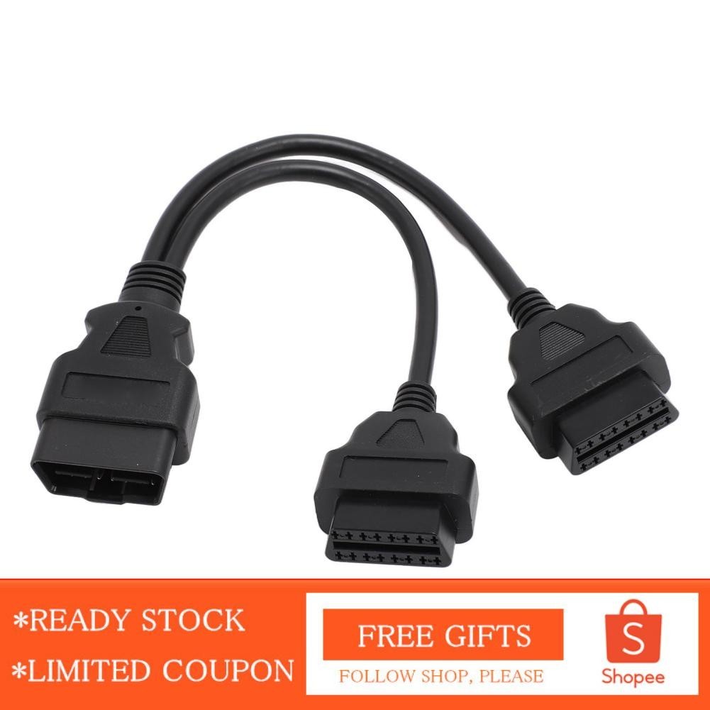 Alwaysonline Diagnostic Extender Cable Flexible OBD Extension 16Pin for ...