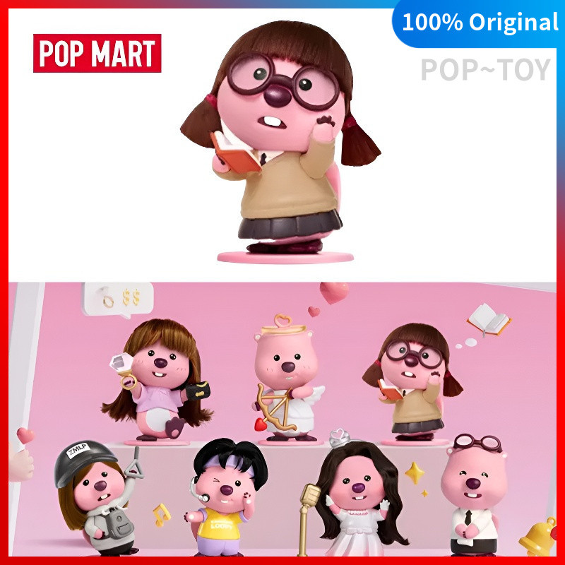 POPMART ZANMANG LOOPY 's Moments Series Cute Figures Blind Box Pop Mart ...