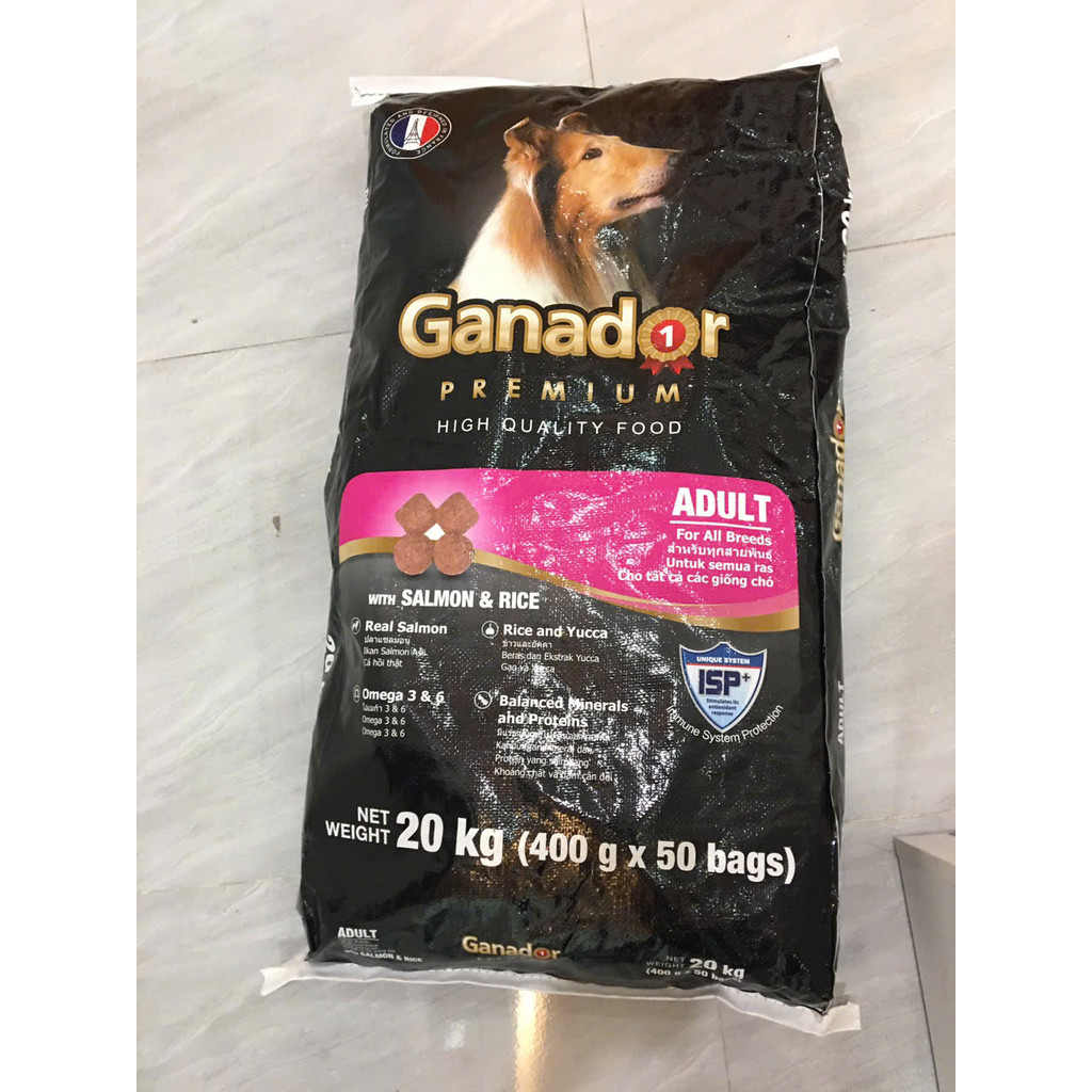 Ganador Ad Salmon& Rice gói lẻ 400g | Shopee Việt Nam