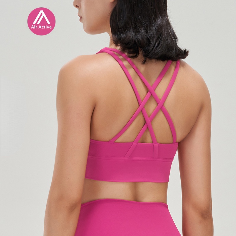 AirActive Serenity Flow Bra Áo Bra Thể Thao Có Mút Lót Thoải Mái Như Không Thiết Kế Hở Lưng Dành ...