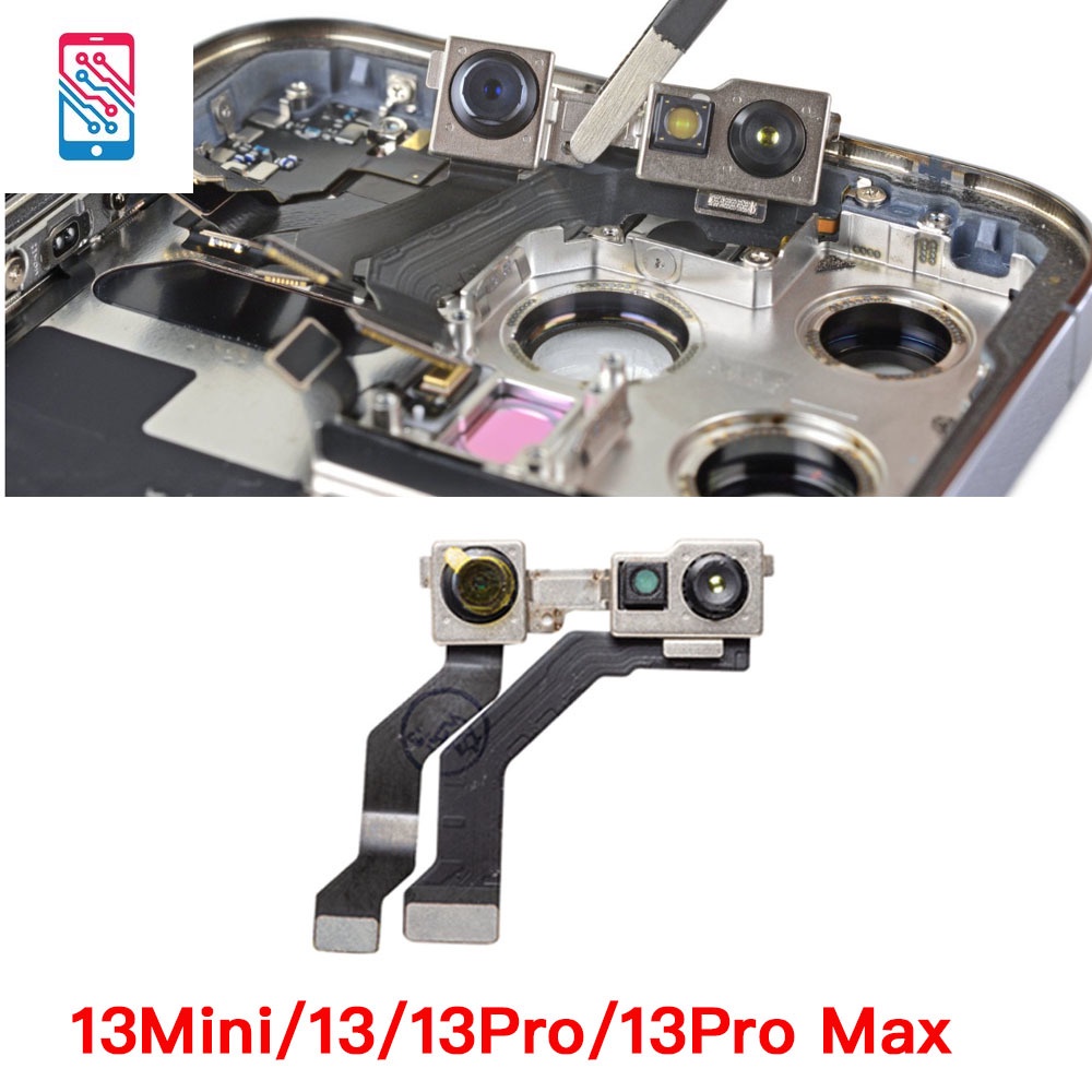 Camera Mặt Trước Cho iPhone 13 Mini Pro Max Selfie Camera Flex Cable ...