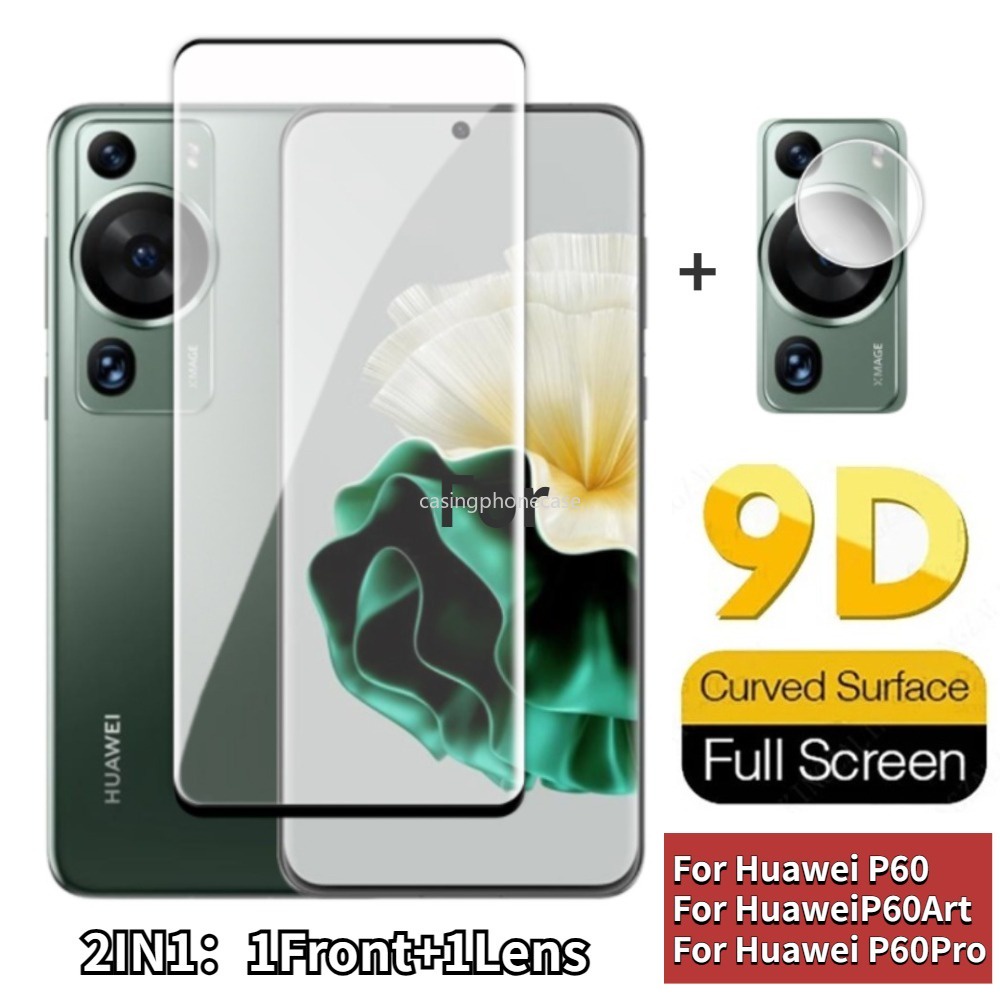 Kính Cường Lực 2 Trong 1 Bảo Vệ Ống Kính Máy Ảnh Cho Huawei P 60 P60 ...