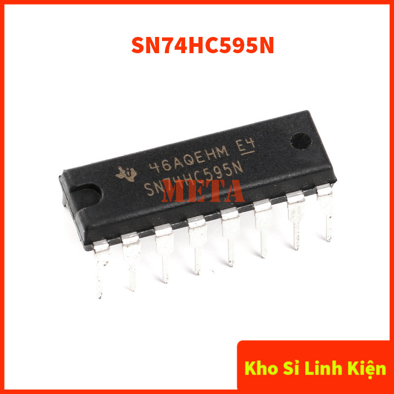 SN74HC595N Dip 16 Chân Cắm - SN74HC595 74HC595 HC595 74595 | Shopee Việt Nam