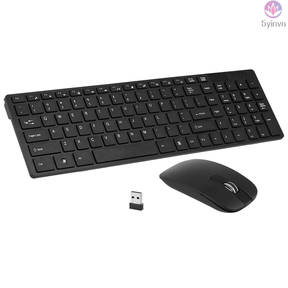 Logitech Wireless Keyboard and Mouse Combo for Laptop - Plug and Play ...