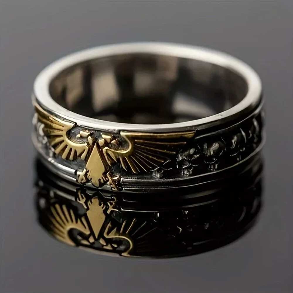 Warhammer 40,000 Imperium of Man Ring 40K Collectible Accessory Ring ...
