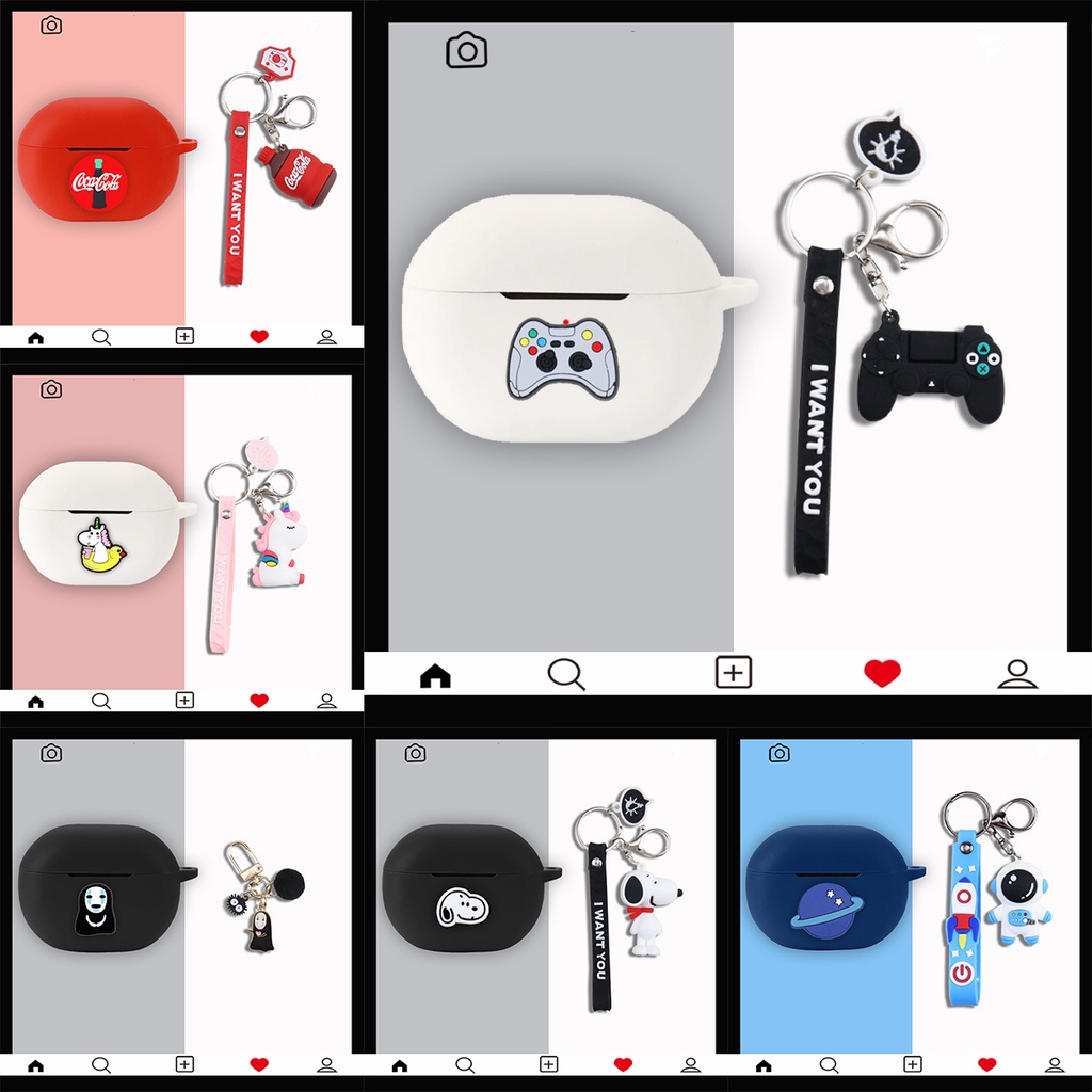 QC03 QCY T17 case / QCY T20 CASE / QCY HT07 CASE Silicone Protective ...