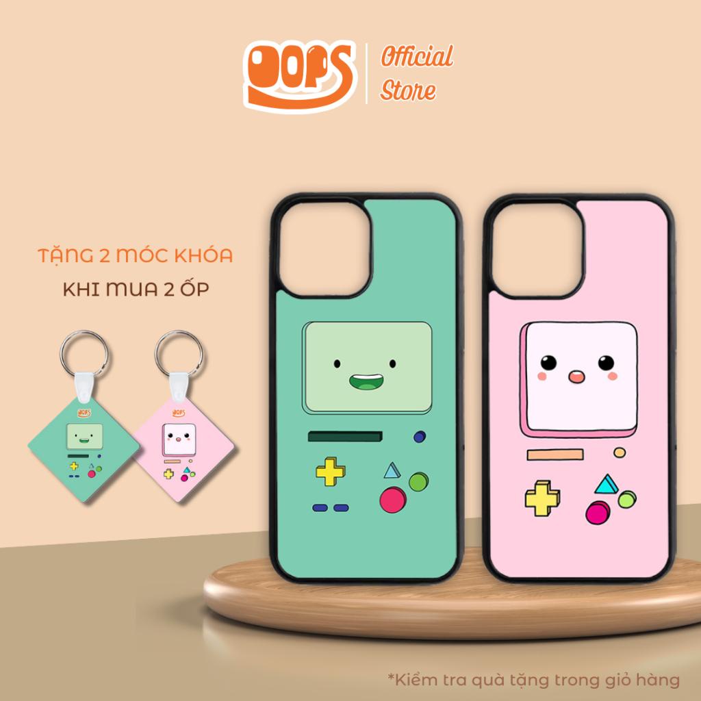 Ốp lưng couple dành cho điện thoại iPhone Oops Case cặp đôi nam nữ OPCA064 in hình máy chơi game ...