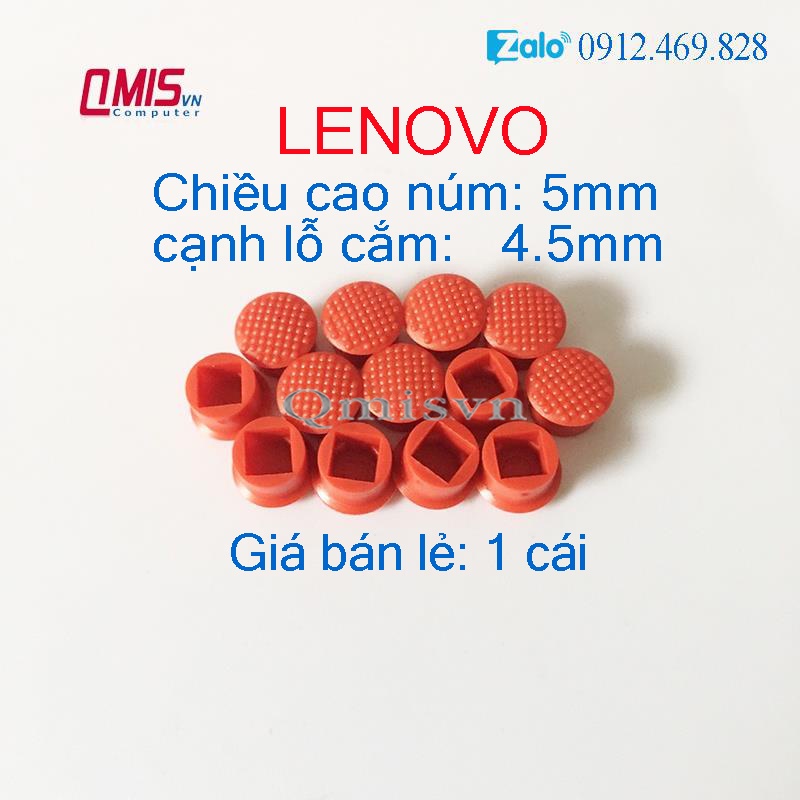 [TRACKPOINT LENOVO 5mm] 01 núm chuột bàn phím Thinkpad T510 T520 T530 ...