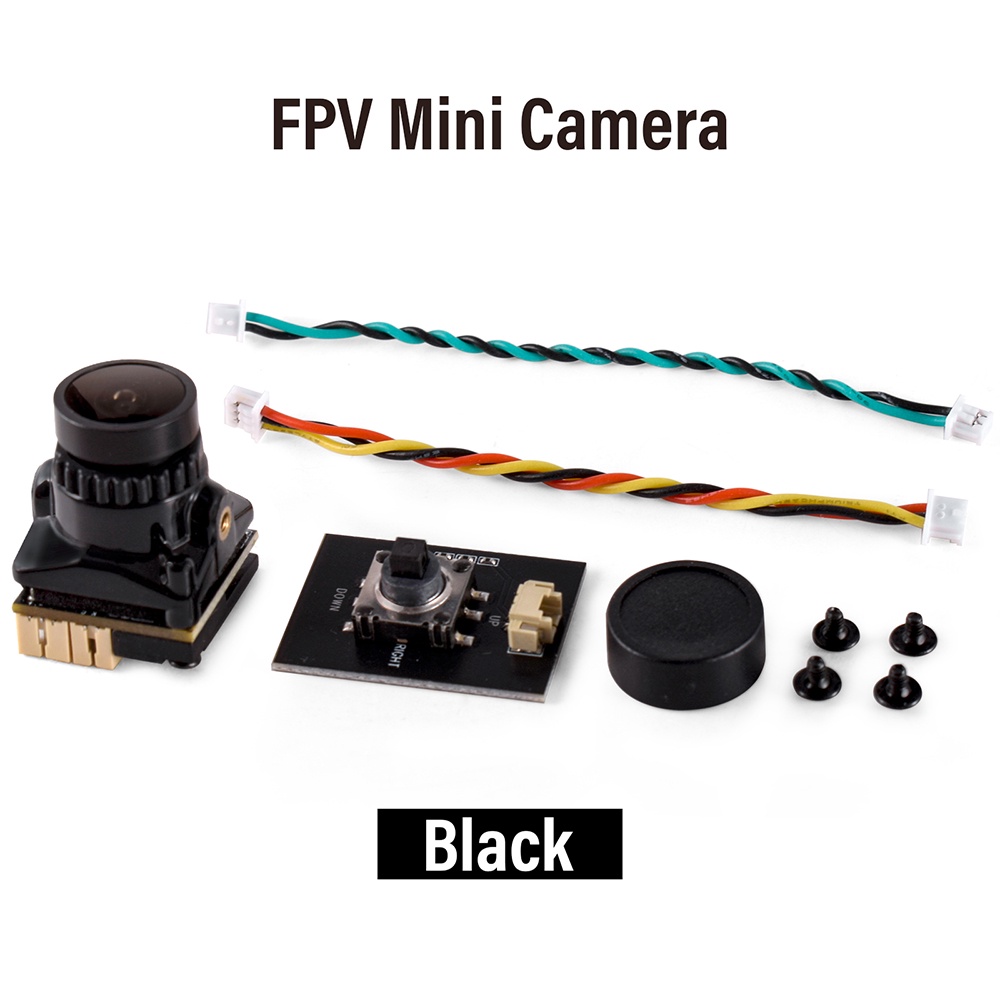 Fpv Camera 1800TVL 5MP 2.1mm 1 / 8 inch Cảm biến ánh sáng sao cho RC ...