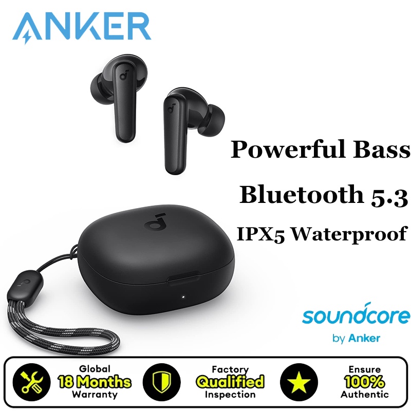Tai Nghe Nhét Tai Anker Soundcore P20i Kết Nối Bluetooth Không Dây Âm Thanh Siêu Trầm 10mm 30H ...