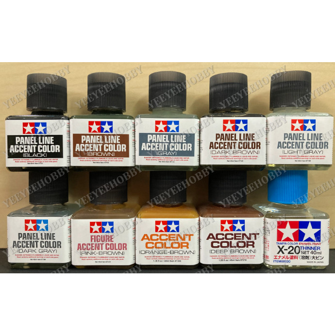 Dung Dịch Kẻ Lằn Chìm TAMIYA - Panel Line Accent Color (40ml) | Shopee ...