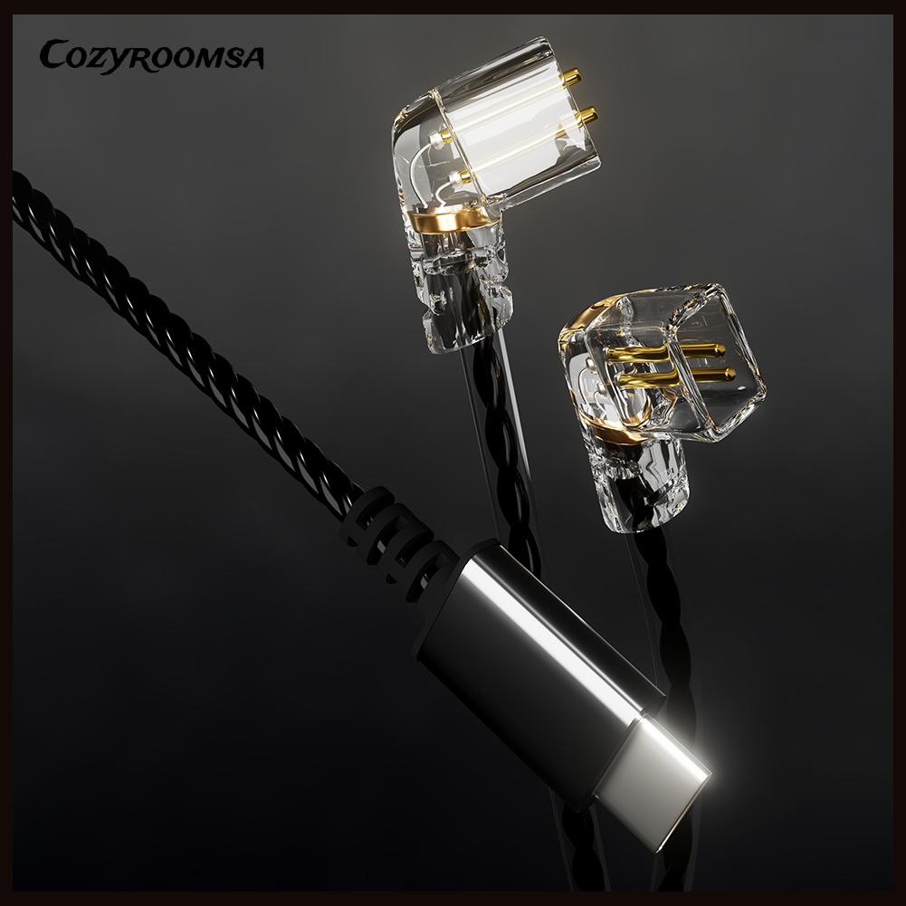 Dây Cáp Tai Nghe Loại c 0.75mm Cho cca / kz / trn / qdc / dunu / simgot ...