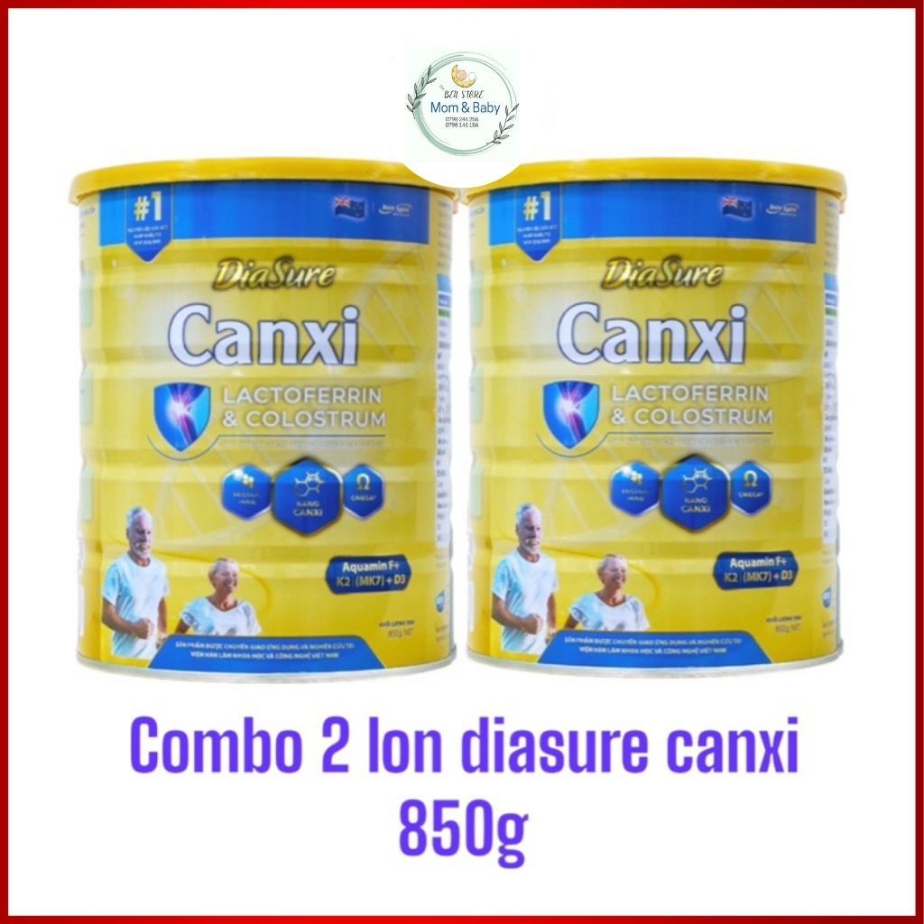 (Combo) Sữa Non Diasure Canxi Giúp Bổ Sung Canxi Giúp Xương Chắc Khoẻ ...