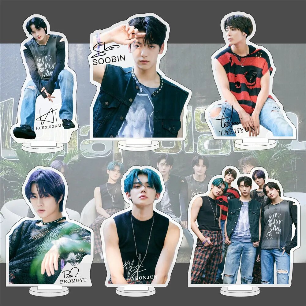 Mô hình Standee KPOP SOOBIN TAENYUN HUENINGKAI YEONJUN BEOMGYU Acrylic ...