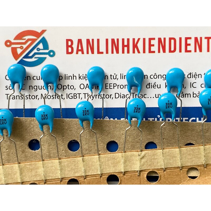 [Combo 20 chiếc] Tụ cao áp, tụ gốm 33K 1KV 0.033nF 1000V | Shopee Việt Nam