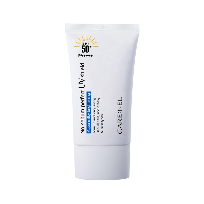 CARENEL No Sebum Perfect UV Shield Sun Cream 50ml SPF 50+ PA++++ | Shopee Việt Nam