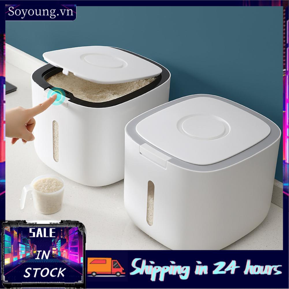 Soyoung Rice Storage Containers PS ABS PP Airtight Grain Storages Tank ...