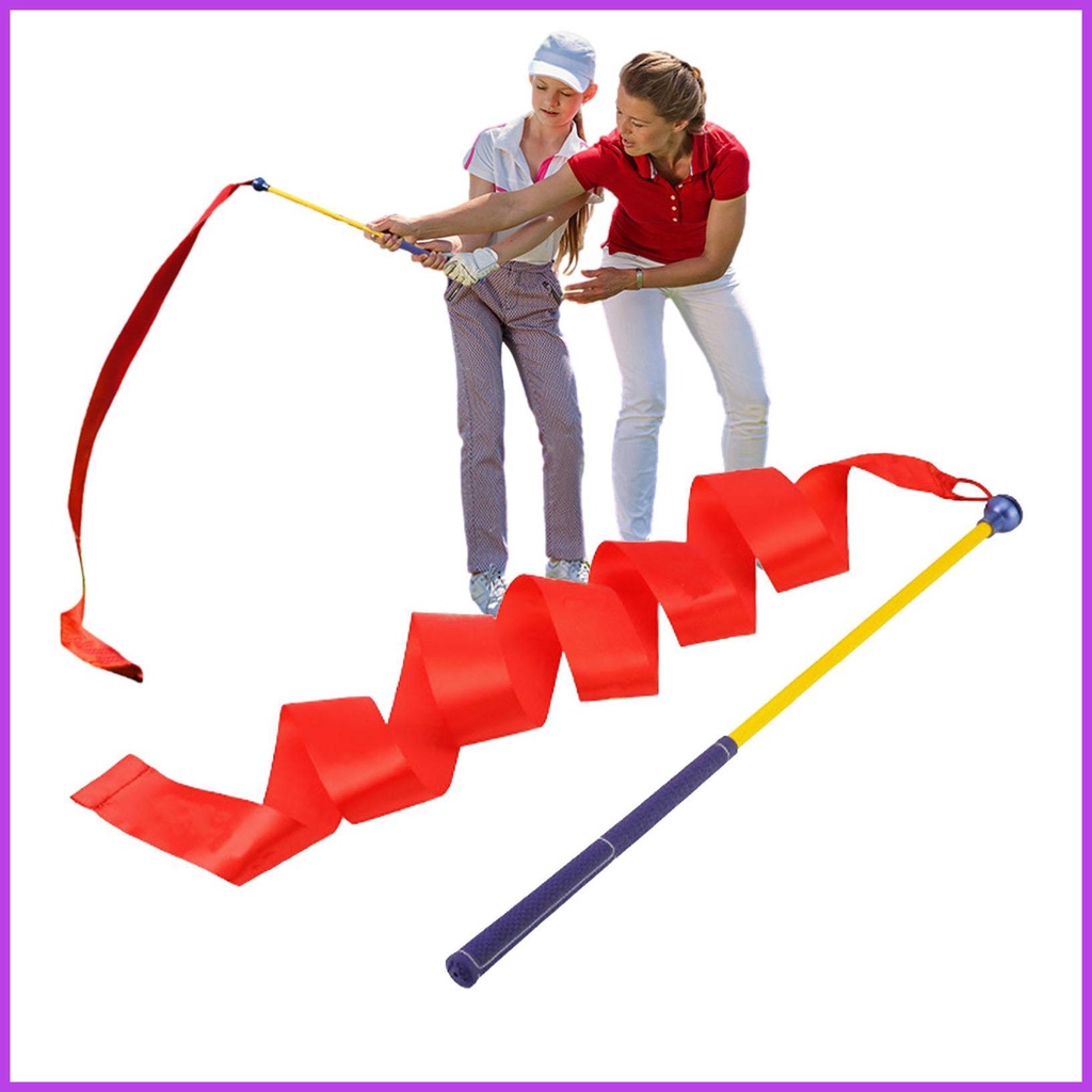 Ribbon Swing Trainer Golf Practitioner Ribbon Swing Stick Sound ...