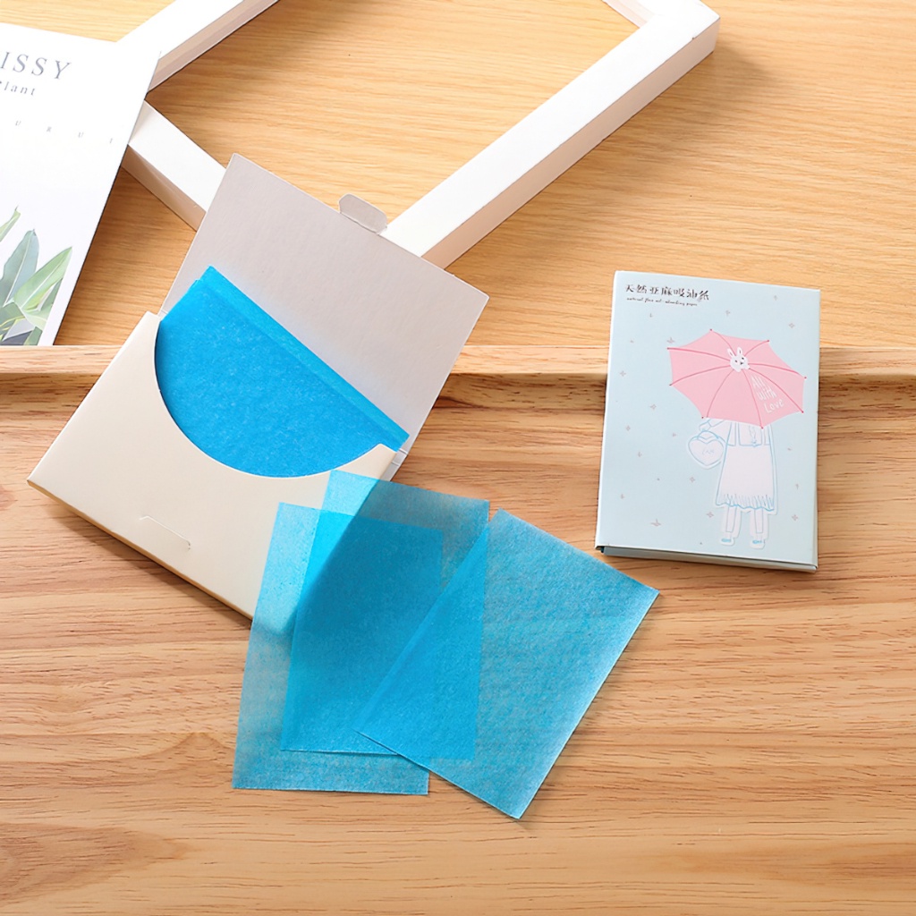 Bộ 50 Giấy thấm dầu cho da mặt sử dụng tiện lợi -BIADE | Shopee Việt Nam