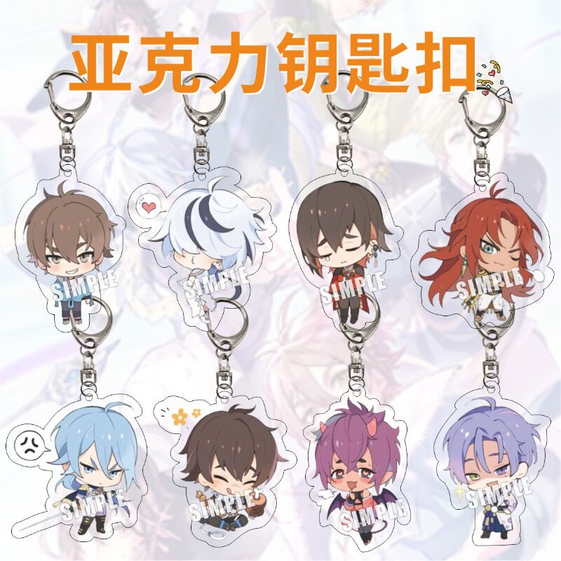 Móc khóa Nu Carnival Anime Keychain Women Edmond Kuya Quincy Yakumo ...
