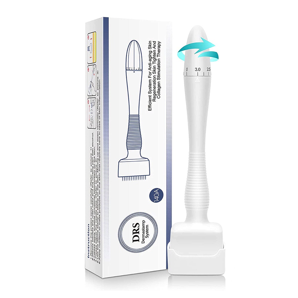 Điều chỉnh độ sâu Derma Stamp DRS 140 Pin Công cụ chăm sóc da ...