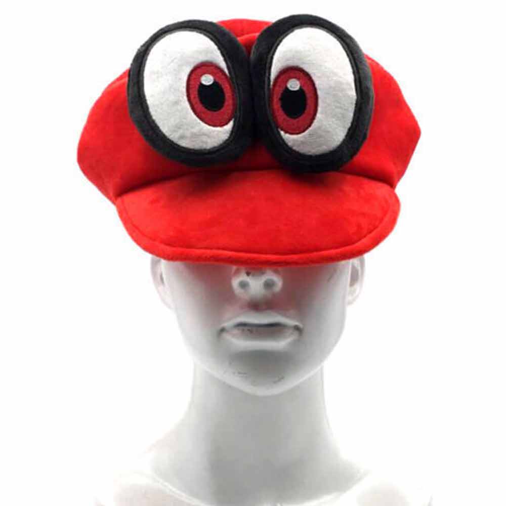 Super Mario Bros Odyssey Cappy 3D Hat Cosplay Cap Super Mario Plush hat ...