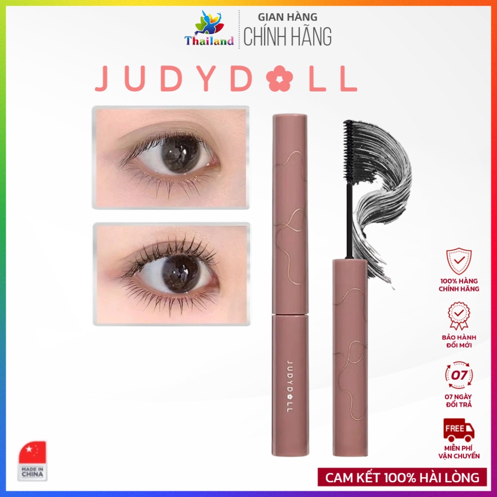 JUDY DOLL Mascara Lash Power lâu trôi, giữ mi cong, chống nhòe, chống ...